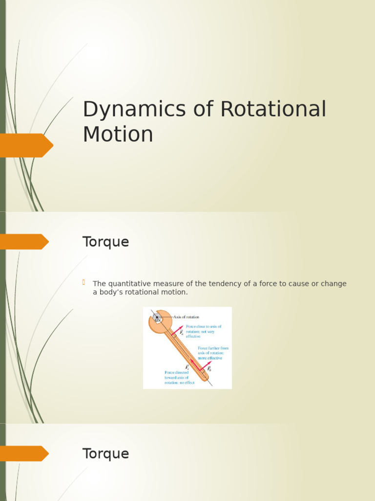 Dynamics-of-Rotational-Motion Jajauajanamaja | PDF