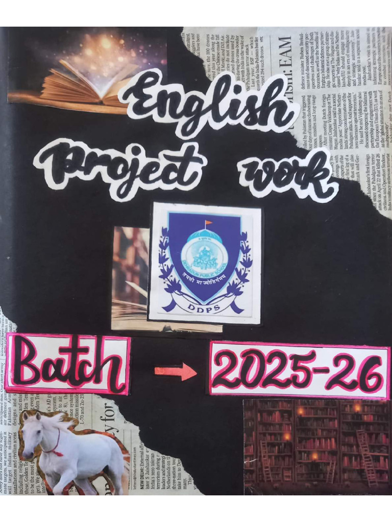 English Project Work | PDF