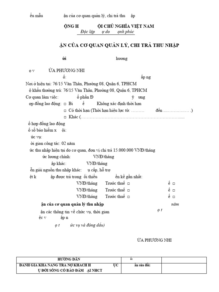 BM02 - Xac Nhan Cua CQQL | PDF