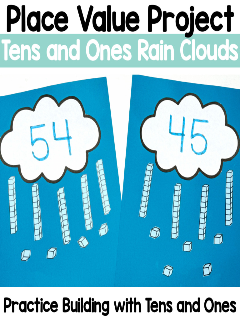 Tens and Ones Rain Clouds | PDF | Computing | Software
