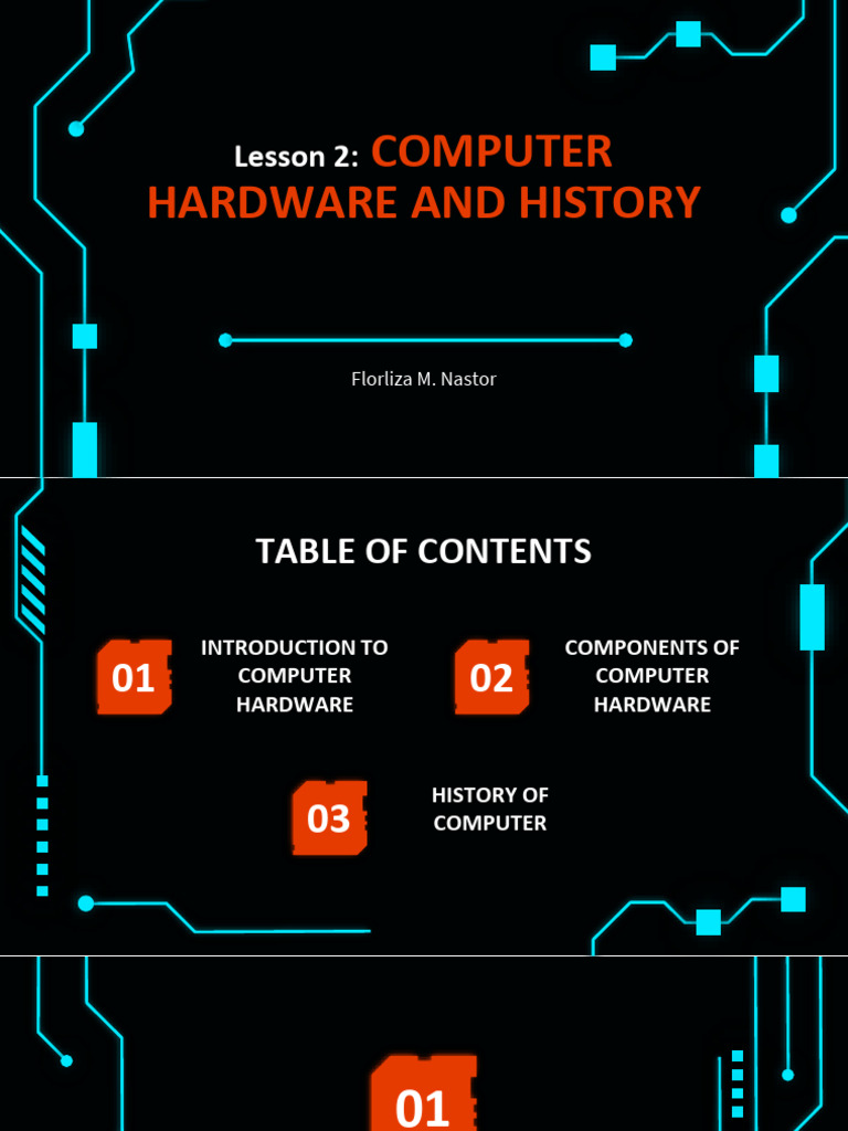 Lesson 2 Computer Hardware and History | PDF | Computer Hardware | Microcomputers