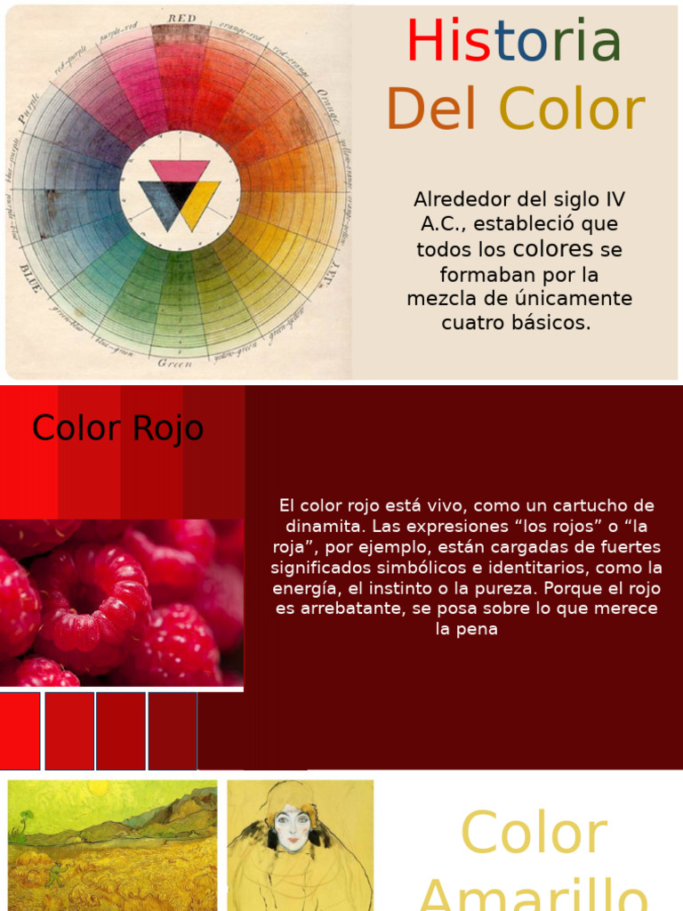 Historia Del Color | PDF