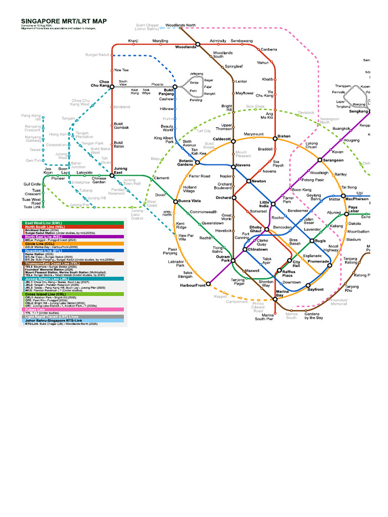 Singapore MRT | PDF