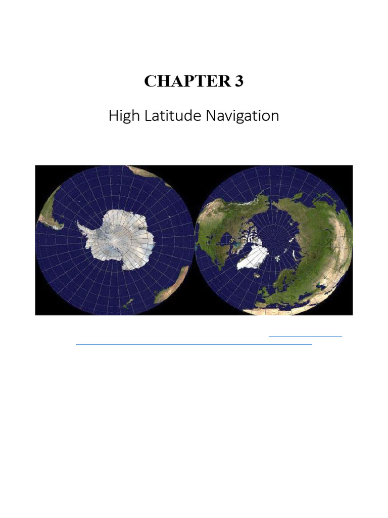 High Latitude Navigation | PDF