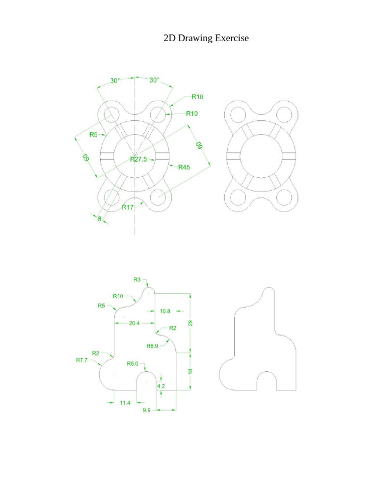 Basic Drawing, AutoCAD 2D Basic | PDF