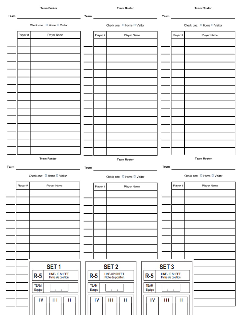 Volleyball R5 | PDF