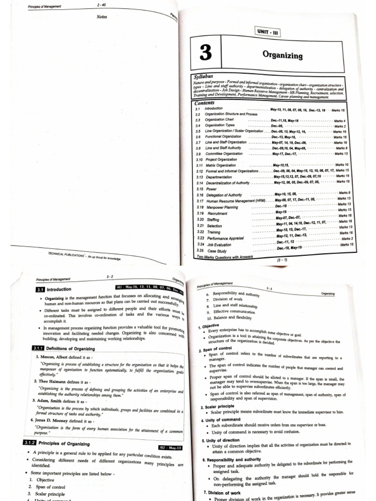 Ge3751 Pom Unit 3 | PDF