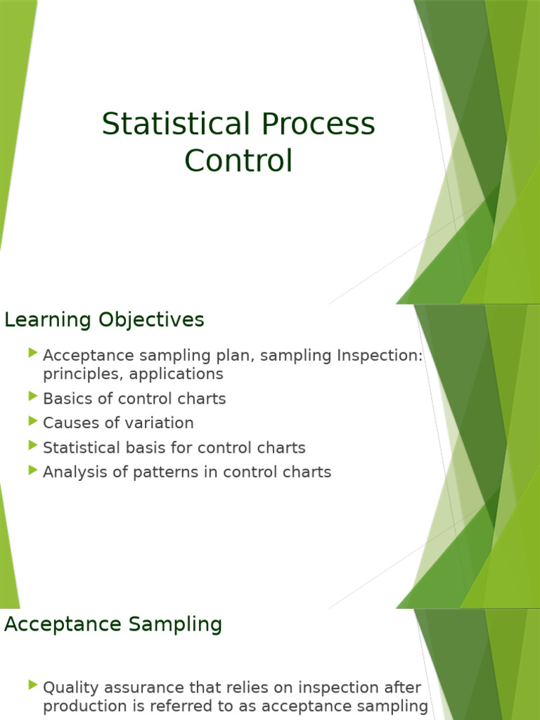 Statistical Process Control | PDF | Statistics | Probability Distribution
