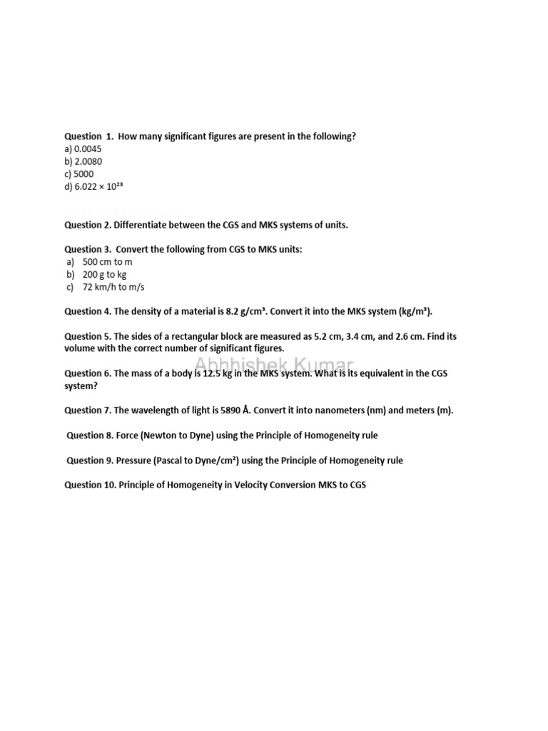 Chapter 1 Assignment | PDF