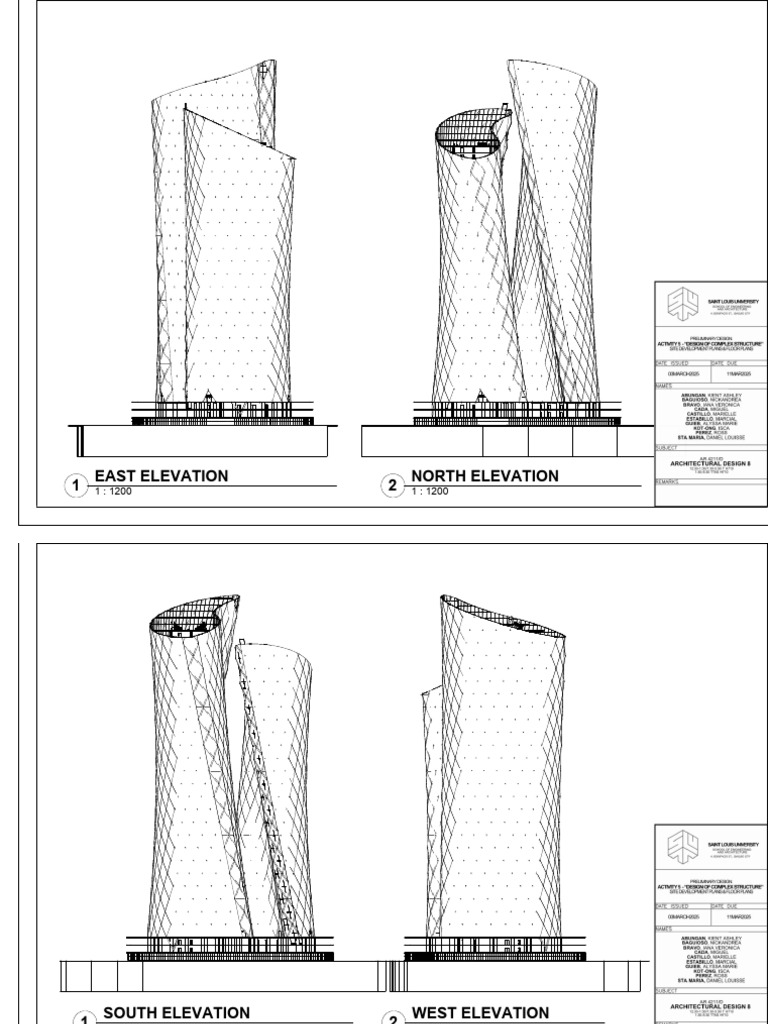 CADA MIGUEL Elev and Section | PDF