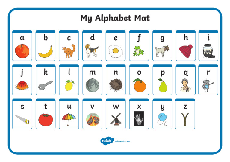 Au L 569 Az Alphabet Mat | PDF
