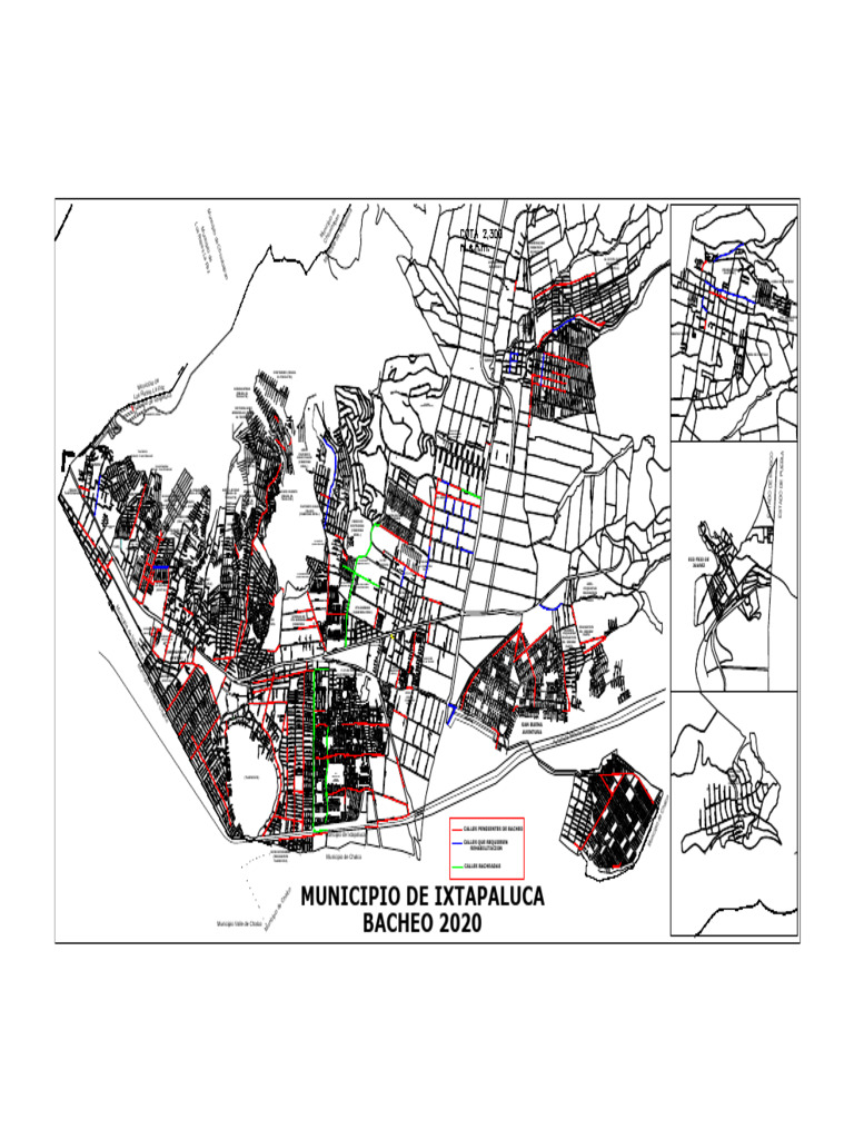 Mapa de Ixtapaluca DWG | PDF