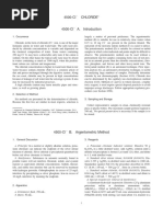 Analysis of Sodium Hypochlorite | PDF | Titration | Chemistry