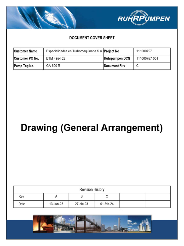 111000757-001-SCE-Drawing (General Arrangement) | PDF