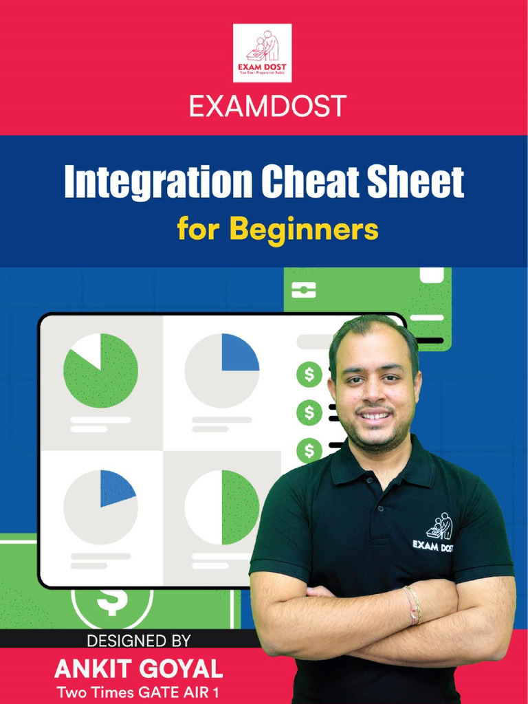 Integration Cheat Sheet Pdf