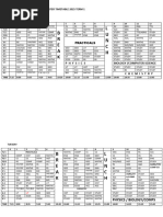 2025 General Time Table Updated | PDF