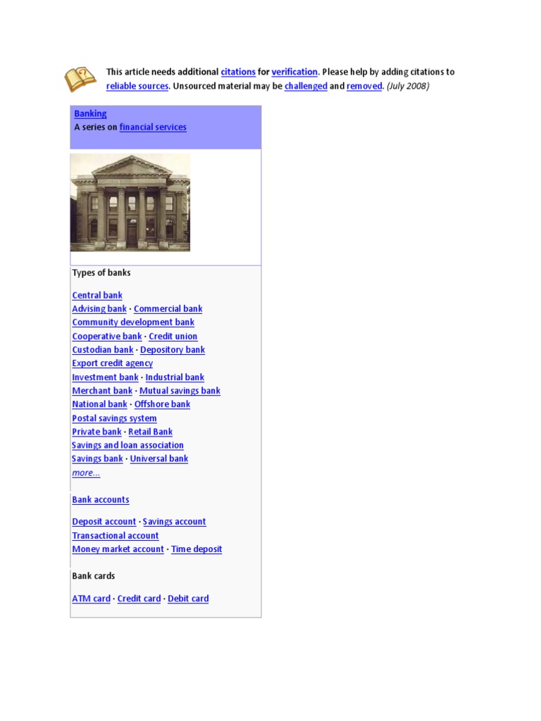 Gau 1 | Download Free PDF | Financial Markets | Banks