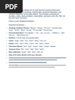 French A1 Level Book Free Pdf Pdf Grammar Linguistics