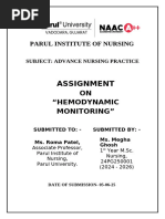 Normal Hemodynamic Parameters - EDWARDS | PDF | Blood Pressure | Diastole