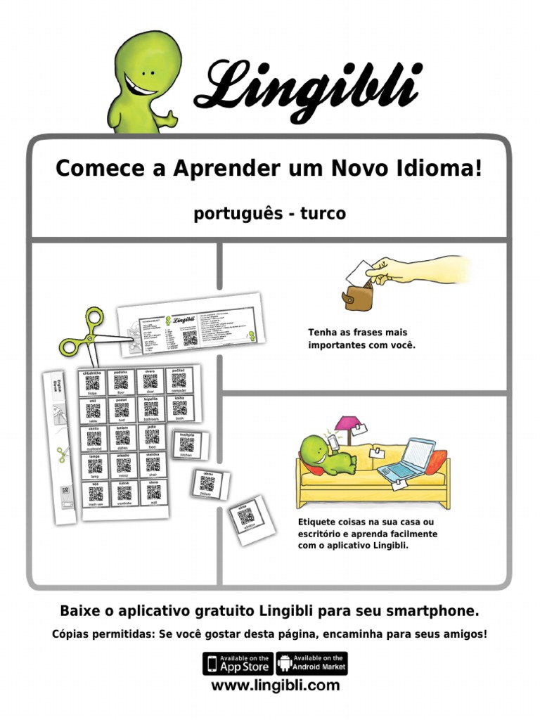 Comece A Aprender! Português Turco | PDF