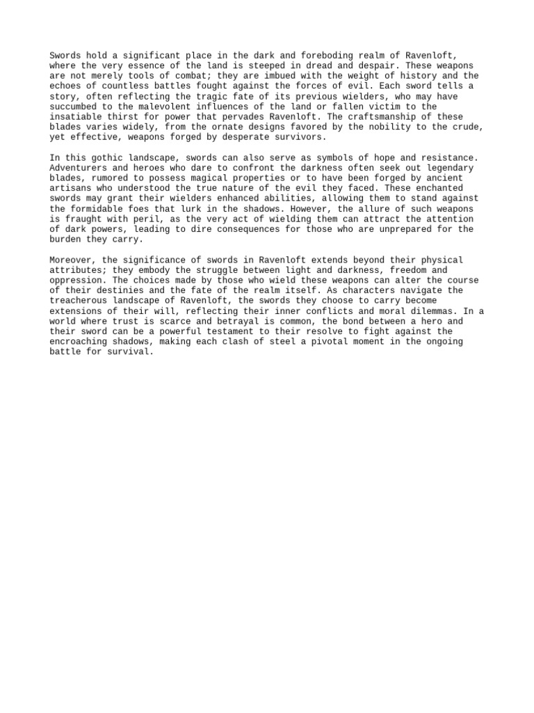 Swords Hold A Significant Place in | PDF