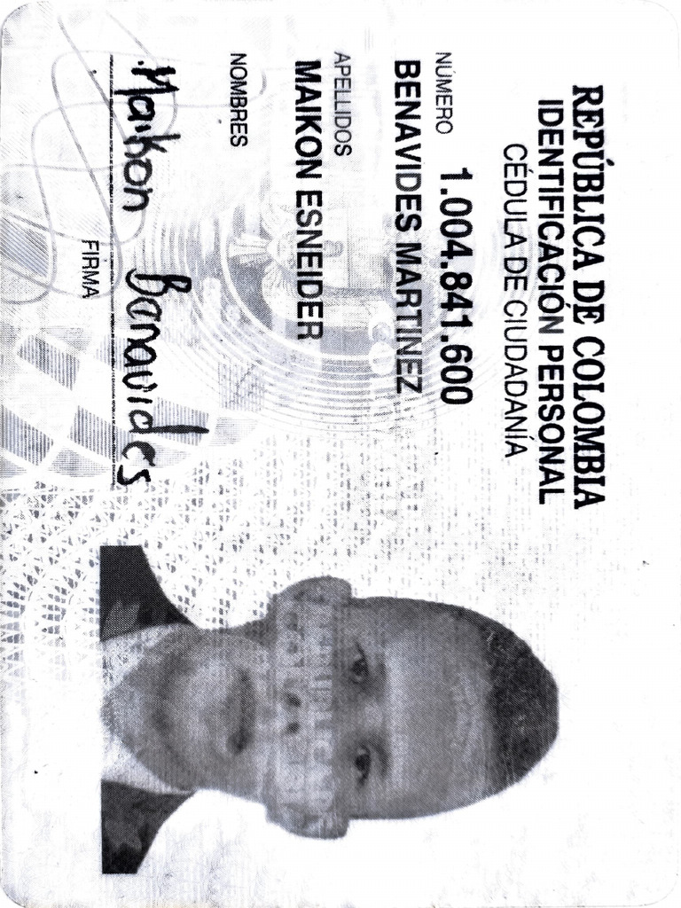 Cedula Scanner | PDF