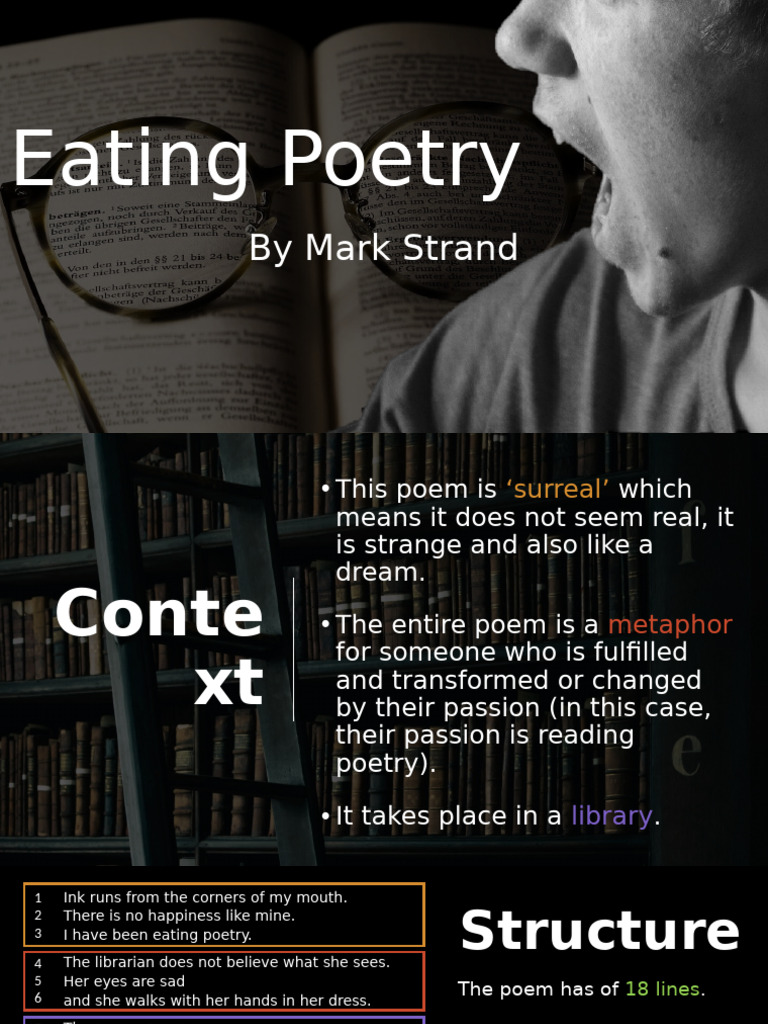 Eating Poetry.55fef28816c5ce662ae0 | PDF | Poetry