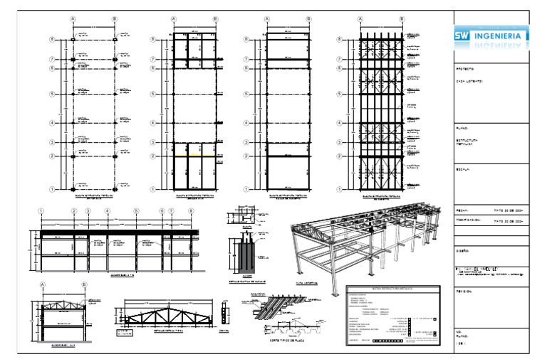 Estructura Casa Lombardi-Model | PDF