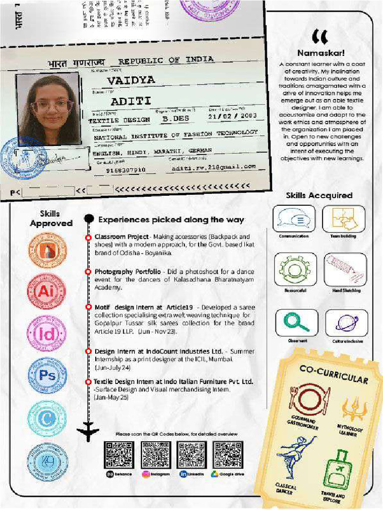 Aditi Vaidya Resume | PDF