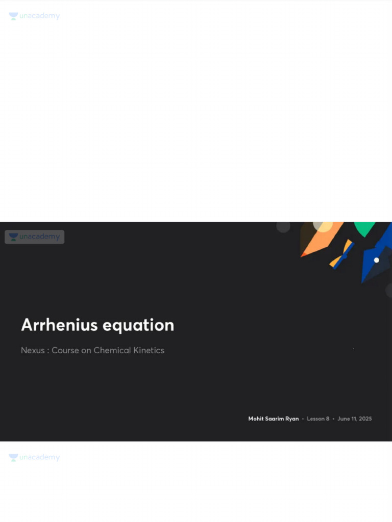 Arrhenius Equation With Anno 1749923958964 | PDF