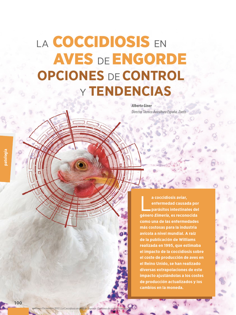 Coccidiosis en Aves: Control y Tendencias | PDF | Especialidades ...