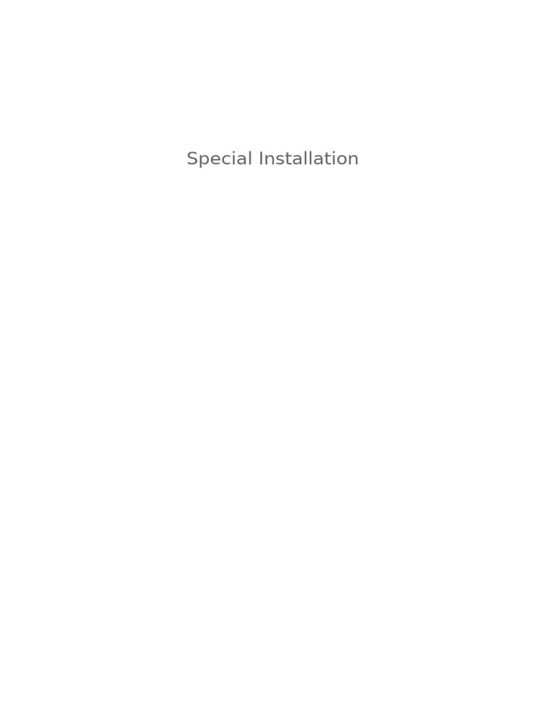 Special Installation Module Iv Pdf Electrical Wiring Mains