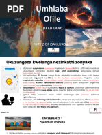 Izinyanga Zonyaka: Months in Zulu | PDF