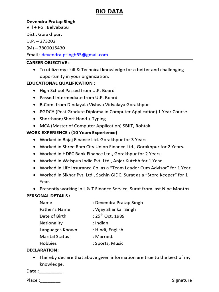 Devendra Pratap | PDF