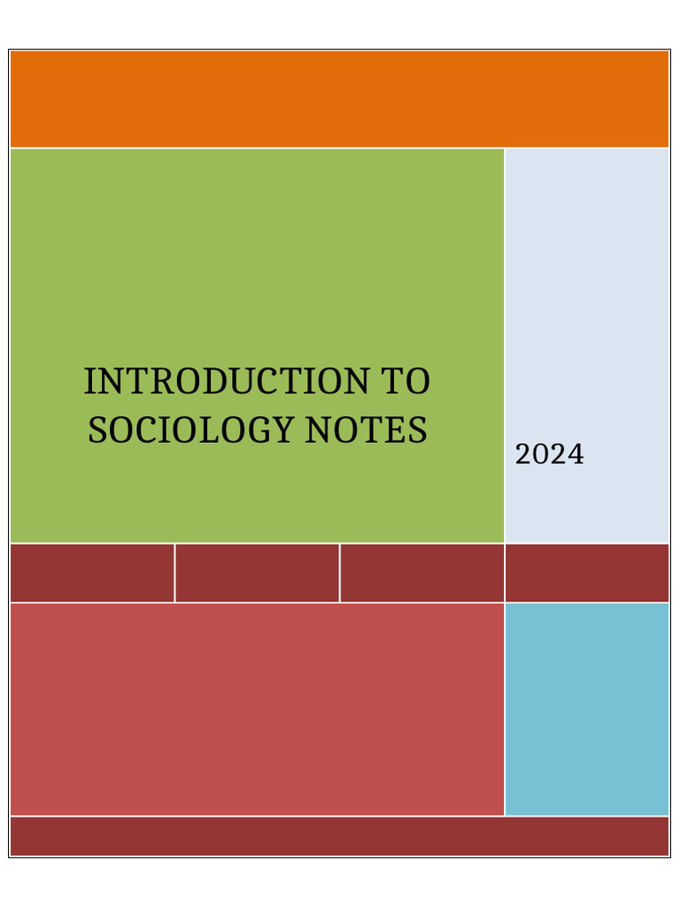 Introduction To Sociology 1-1 Staff | PDF | Sociology | Positivism