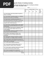 Glasgow Anxiety Scale For Adults With Learning Disabilities | PDF