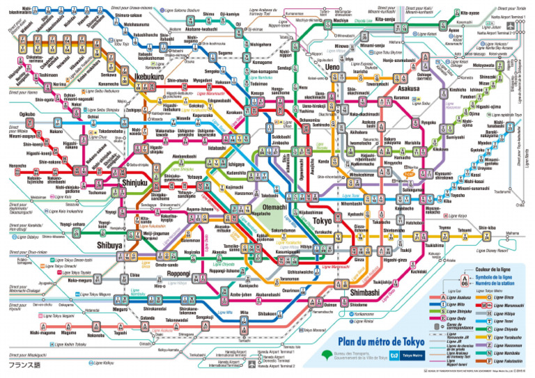 Plan Metro Tokyo | PDF