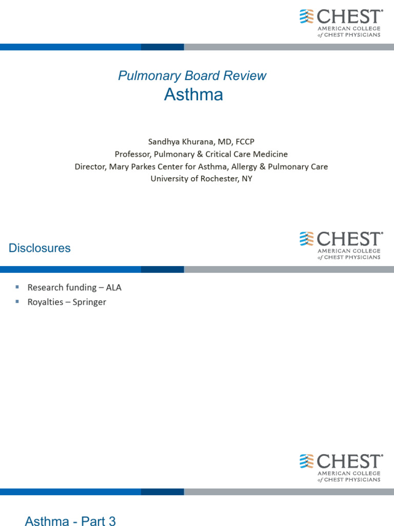 Asthma Management Insights from Mary Parkes Center | PDF | Asthma ...