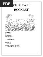 Grade 4 Book Cover Instructions | PDF