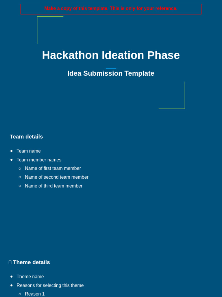 Idea Submission Template (2) f21bc73 | PDF
