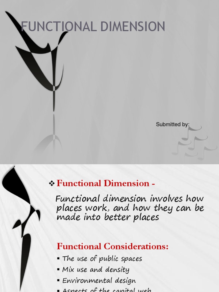 Functional Dimension | PDF | Mixed Use Development | Privacy