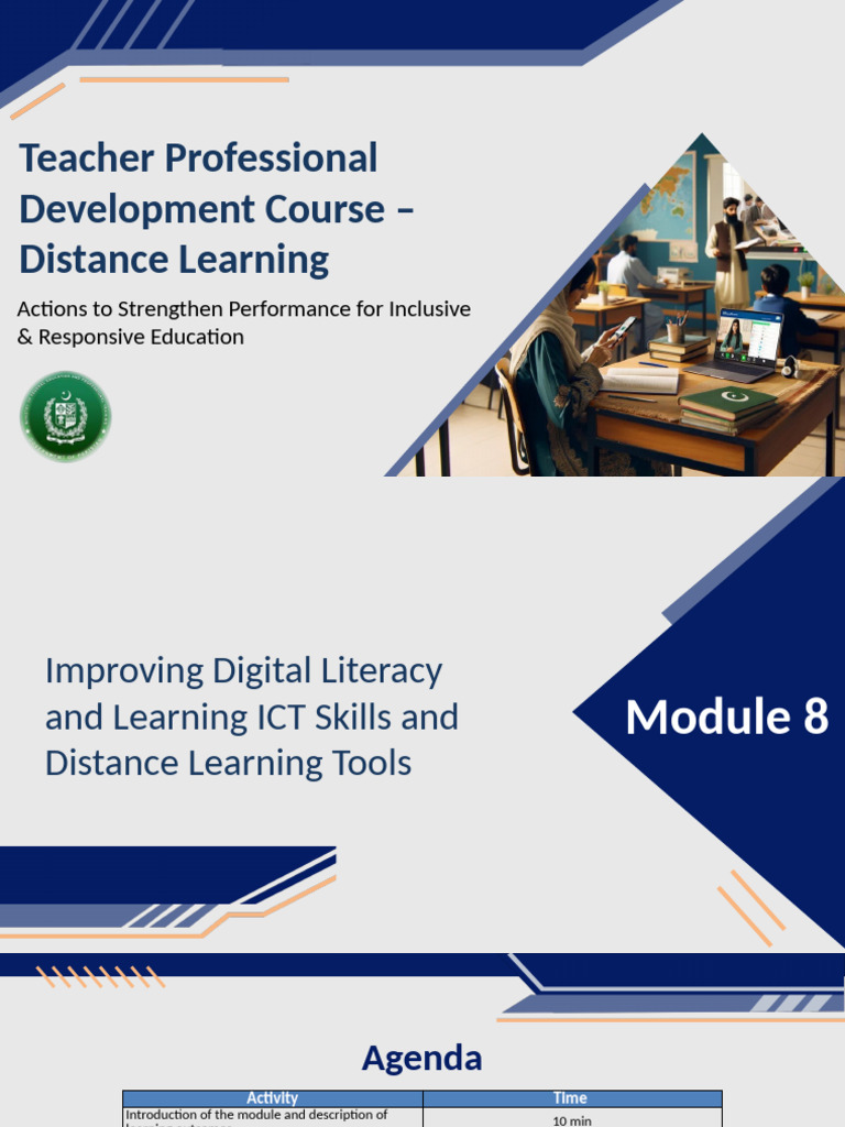 Presentation Module 8 Pdf Educational Technology Information