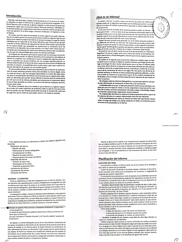 Informe Caracteristicas | PDF