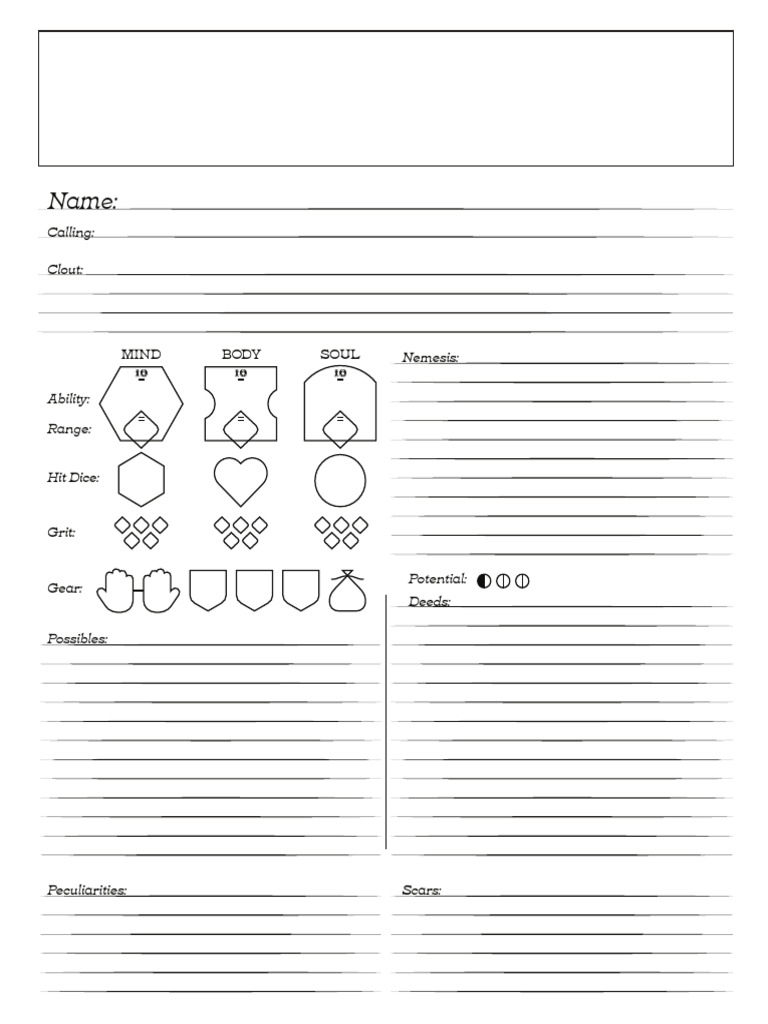 Concord RPG-Character Sheet Version-04 | PDF
