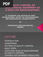 ACR QC Guidelines For Ultrasound | PDF | Medical Ultrasound