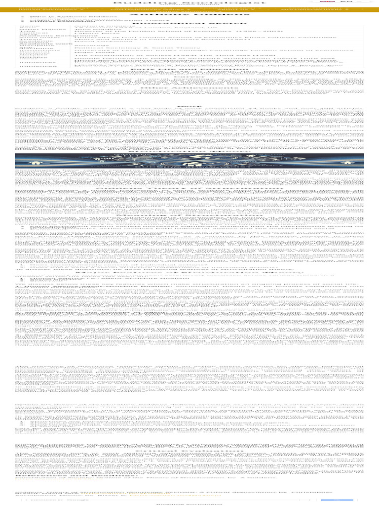 Anthony Giddens Theory of Structuration 2 | PDF | Sociology ...