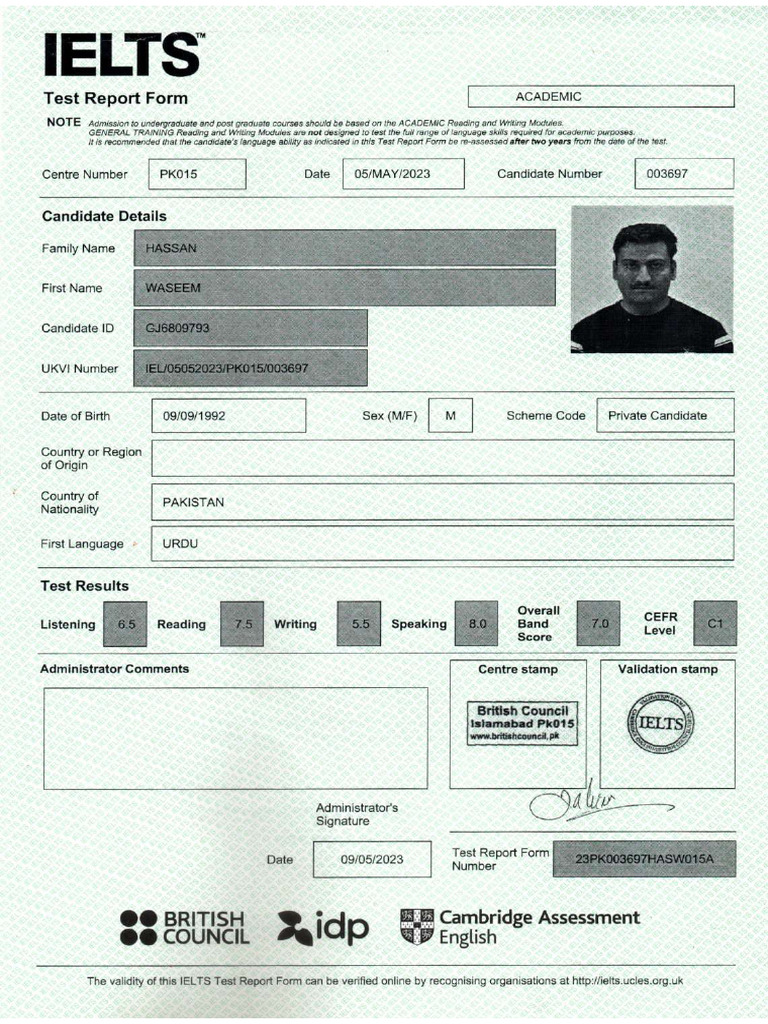 Waseem Ielts | PDF
