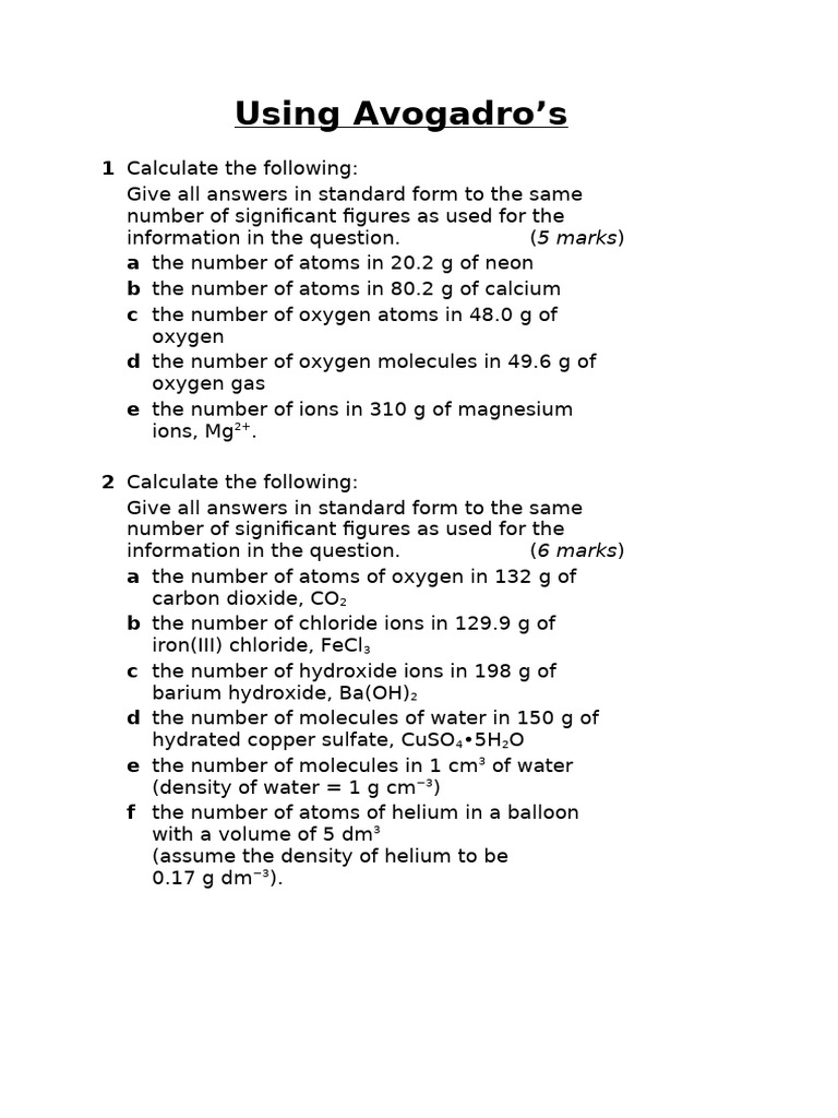 Using Avogadro Q | PDF
