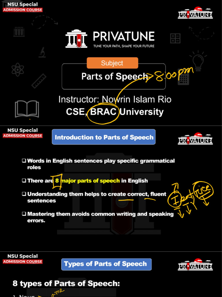 Parts of Speech Eng-02 | PDF