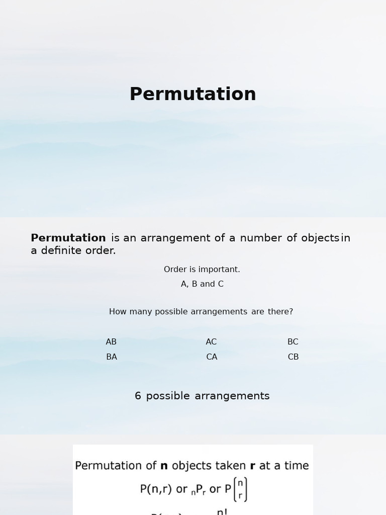 Fundamental Principle of Counting | PDF | Permutation | Mathematics